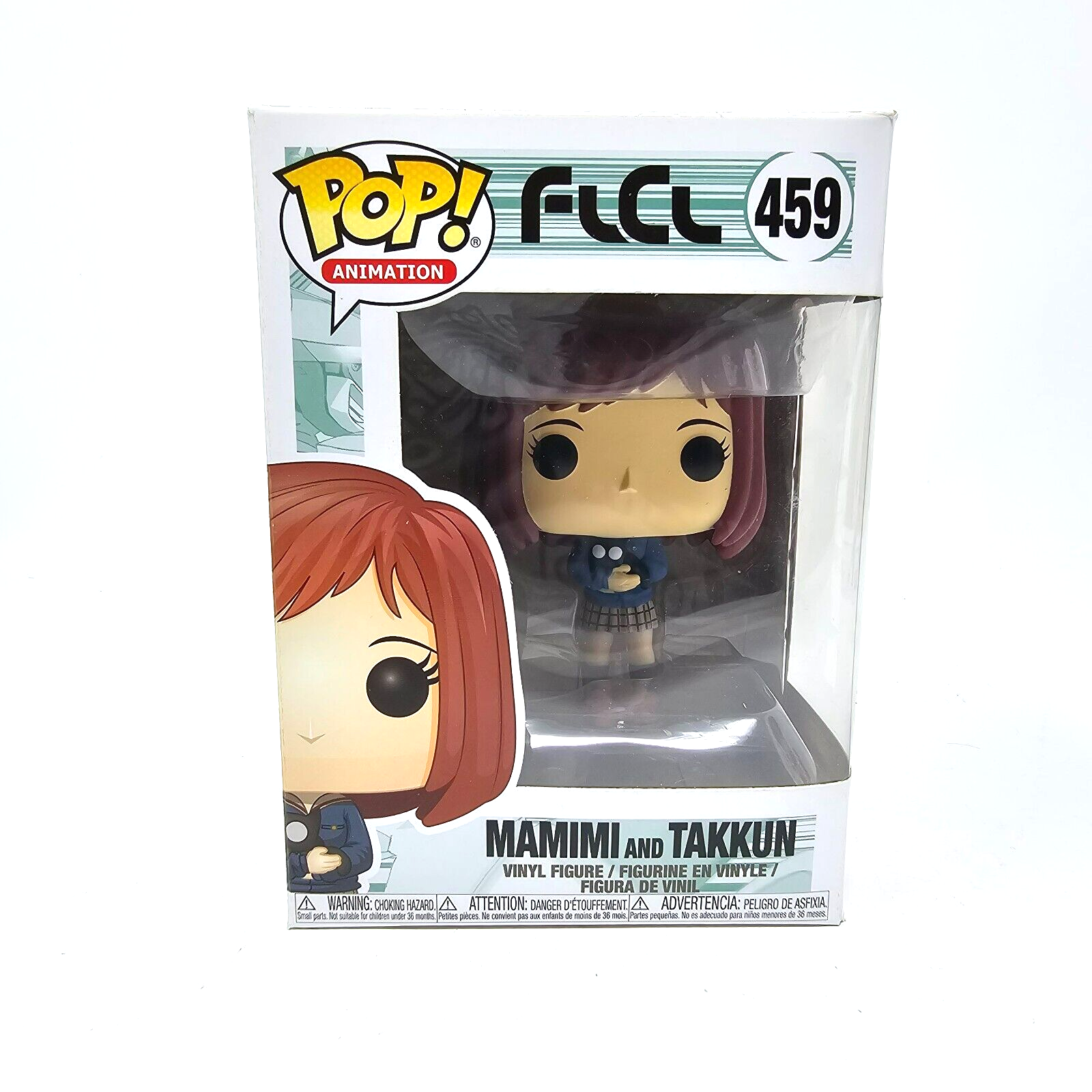 Funko Pop! Vinyl: FLCL - Mamimi with Takkun #459 for sale online | eBay