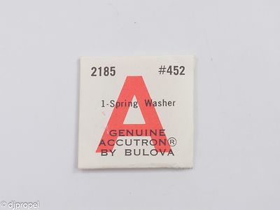 Vintage ORIGINAL Bulova Accutron 2185 Part #452 Spring Washer | eBay