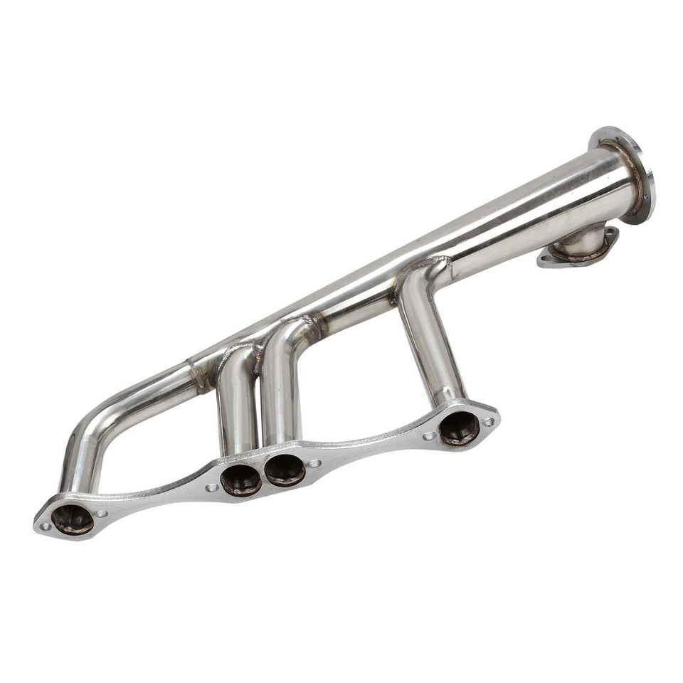 SBC 265-400 V8 Chevy Hot Rod Street Rat Stainless Steel Lake Style Headers