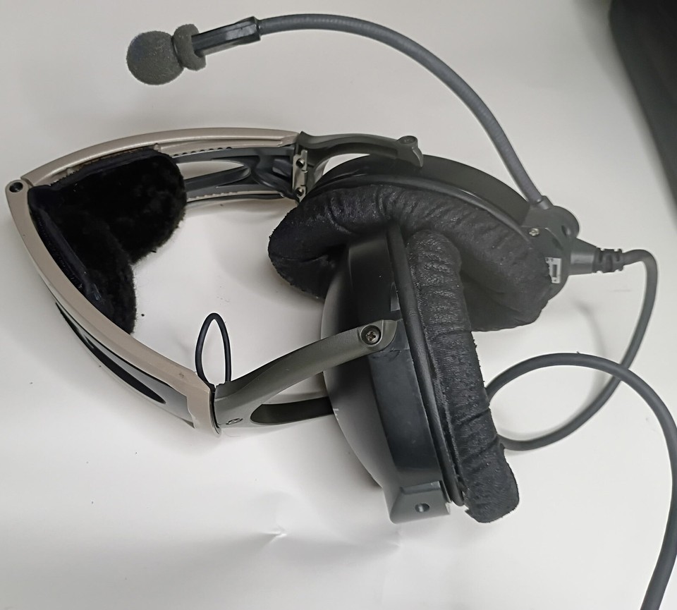 Bose X Aviation A10 Dual GA Plugs Headset AHX-32-01 | eBay