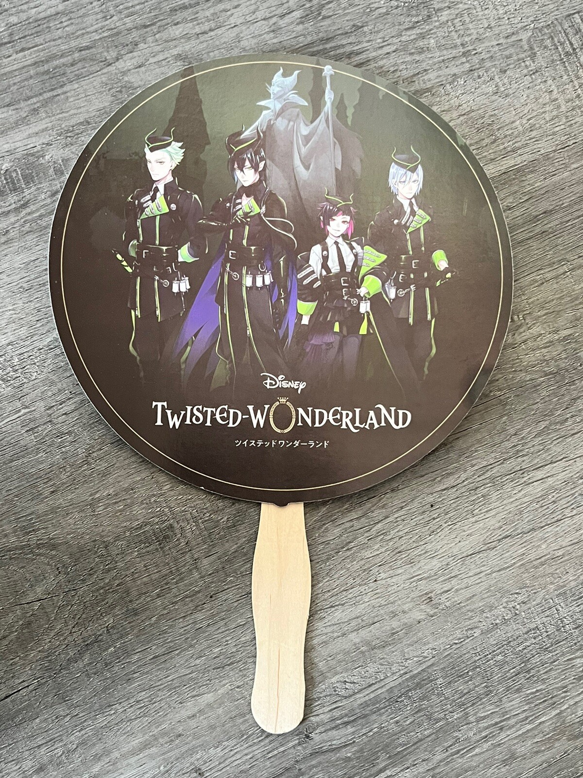 Disney D23 EXPO Promo Twisted Wonderland Villains Fan Maleficent Yana ...