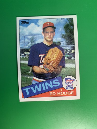 1985 Topps Ed Hodge RC #639 Minnesota Twins | eBay