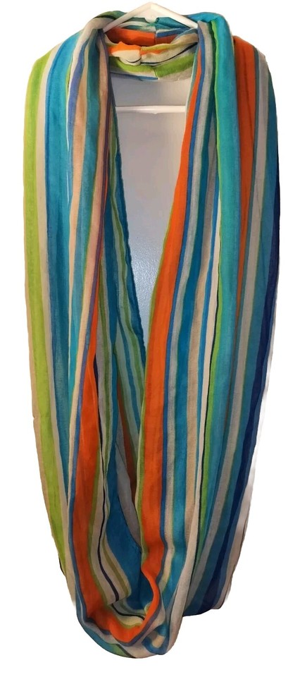 Loop Hoop Long Infinity Scarf Lightweight | eBay