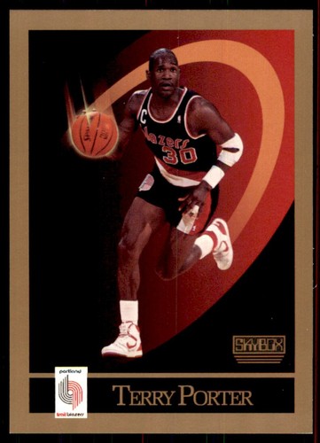 1990-91 SkyBox. Terry Porter A Basketball Cards #238 | eBay
