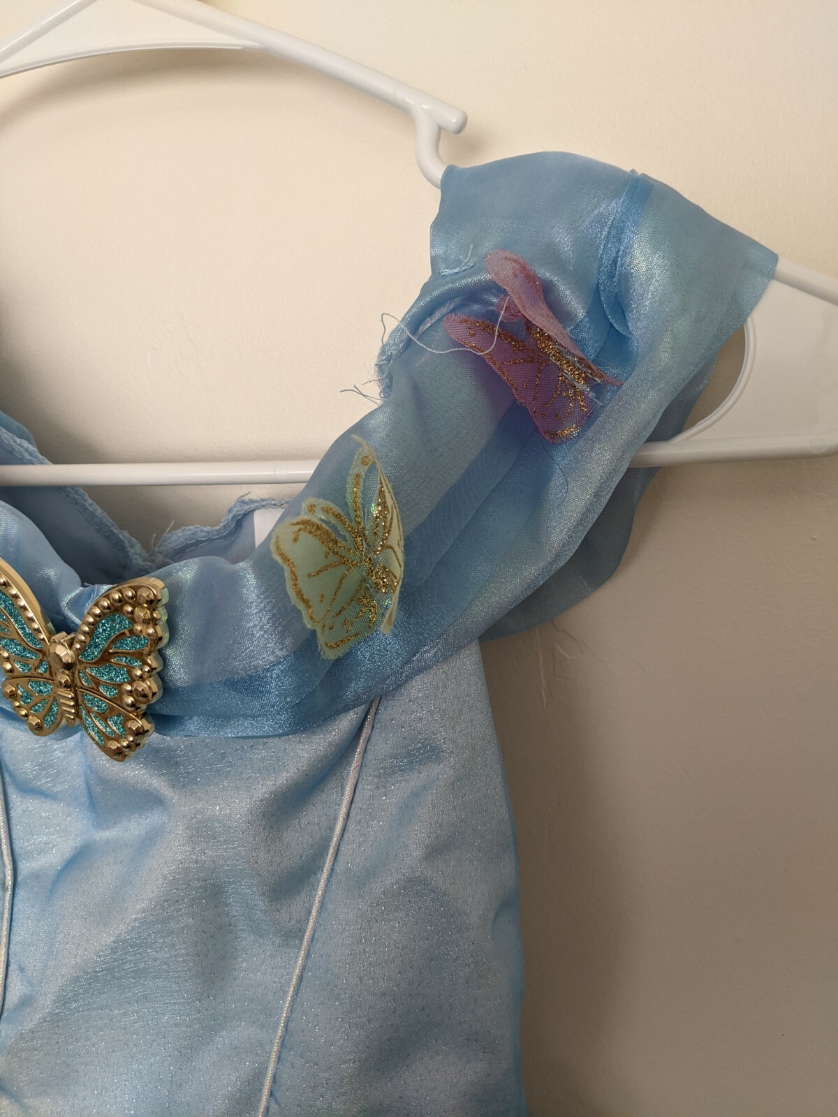 Disney Cinderella Princess Play Costume Dress Fit Siz… - Gem