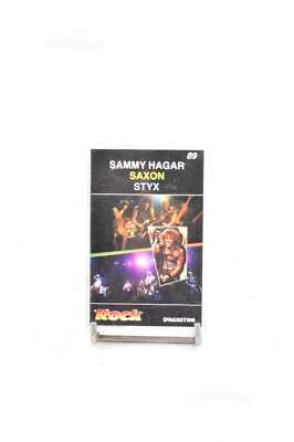 Audiocassette Sammy Hagar Saxon Styx | eBay