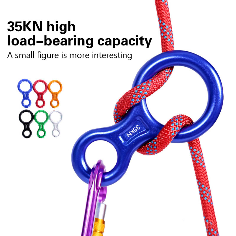 Outdoor 8-Shaped Ring Descent Device, Rock Climbing Descent Device | eBay