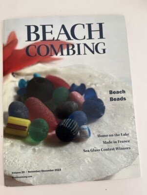 Beachcombing Nov/Dec 2023 Sea Glass Biscuit Lake Michigan France Beach ...