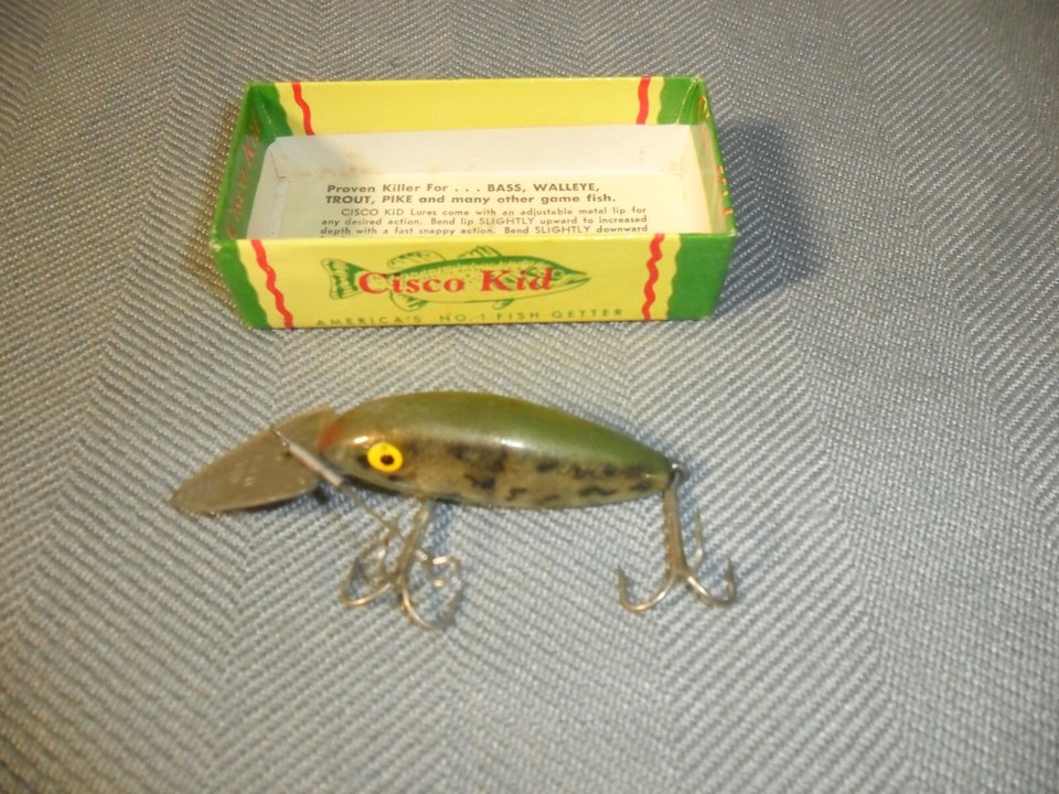 Vintage Cisco Kid Lures Retailer Case Pack Rare & Complete Case 12 ...