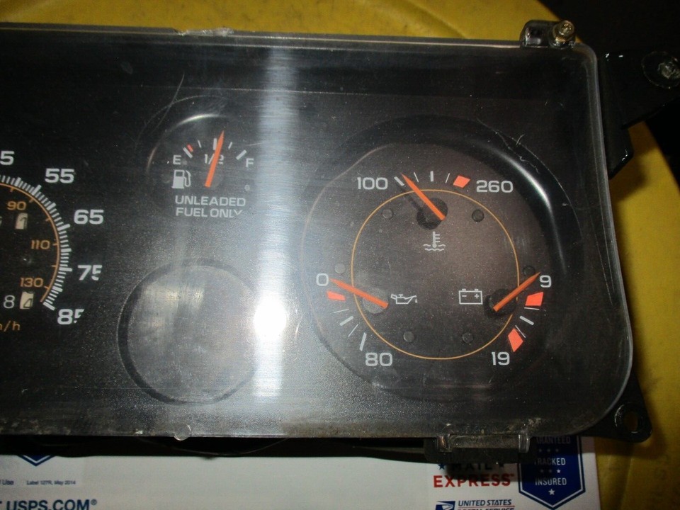 1995 G20 VAN SPEEDOMETER CLUSTER GUAGE INSTRUMENT ODOMETER ANALOG DASH ...