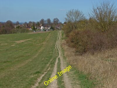 Photo 12x8 Pewley Down Guildford The track that runs from Pewley Down ...