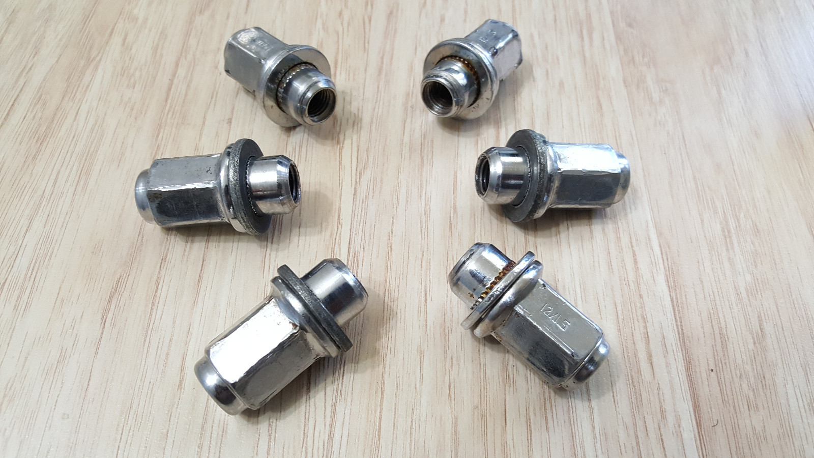 toyota lexus 90942-01058 9094201058 lug nut 12x1.5 OEM (qty 6) c126 | eBay