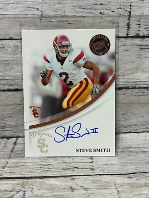 2007 Press Pass Autographs Bronze - Steve Smith (USC) | eBay