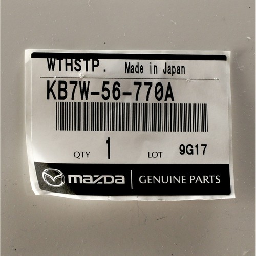 OEM NEW Genuine Mazda 2017-2021 CX-5 Hood Front Weather Strip KB7W-56 ...