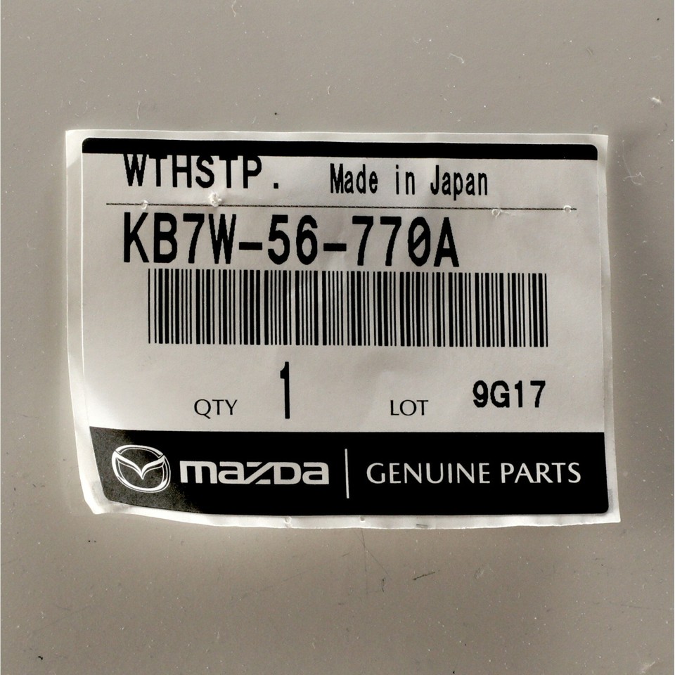 OEM NEW Genuine Mazda 2017-2021 CX-5 Hood Front Weather Strip KB7W-56 ...