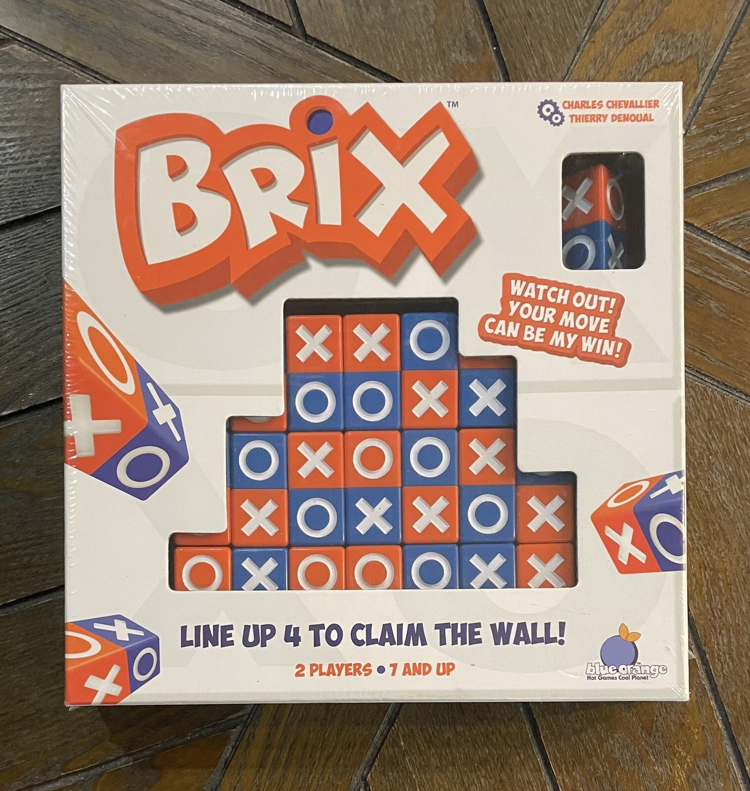 BRIX Game Brick Block Stacking Strategy Blue Orange Games 7+ NEW SEALED ...