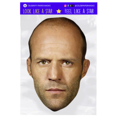 Jason Statham Mask Celebrity Face Masks Famous Actor | eBay UK