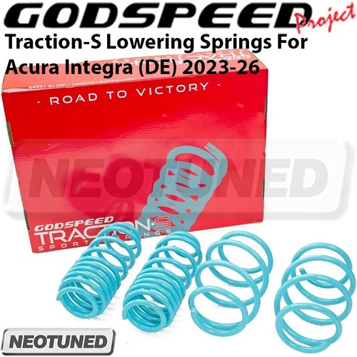 Godspeed Performance Lowering Traction-S Springs For ACURA INTEGRA (DE ...
