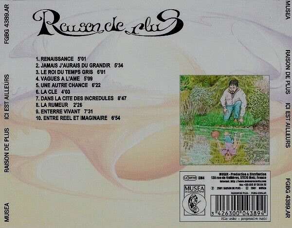 RAISON DE PLUS - Ici Est Ailleurs (2001) French prog CD Musea new S/S ...