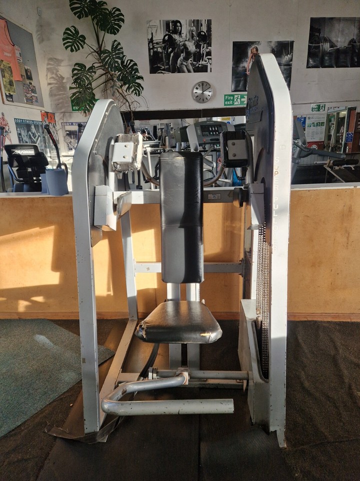 Nautilus Super Pullover Machine 1st Gen Commercial Gym Equipment SUPER ...