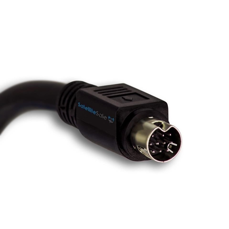 SatelliteSale DirecTV AV RCA Composite Replacement Cable PVC Black Cord ...