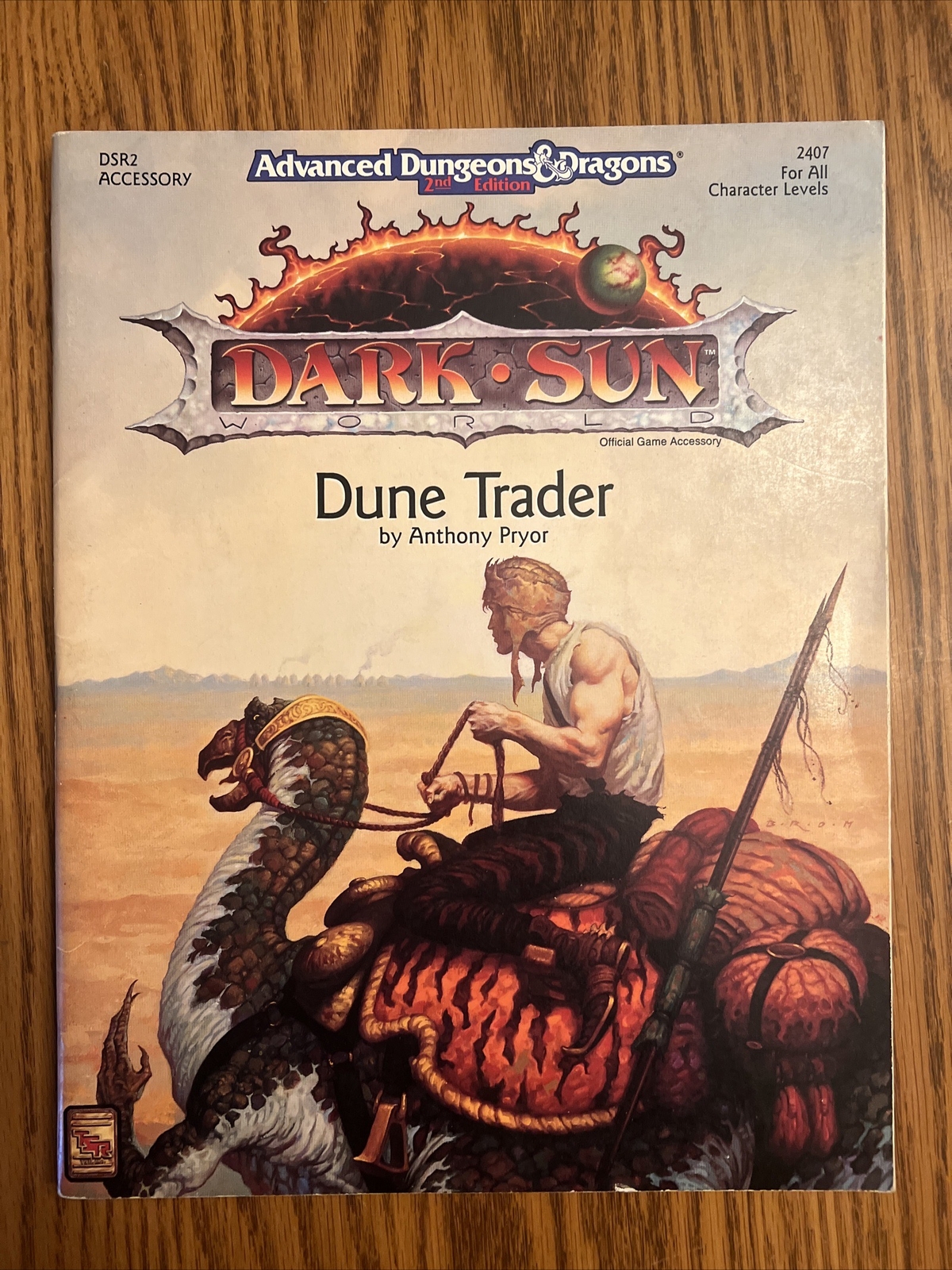 AD&D 2nd Ed DSR2 Dark Sun RPG DUNE TRADER NEAR MINT TSR Dungeons ...
