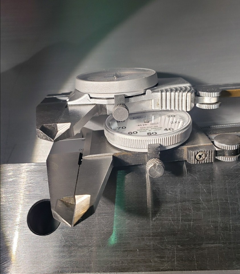 Crystal Cover Bezel lens Mitutoyo Dial Caliper series 505-637-50 Made ...