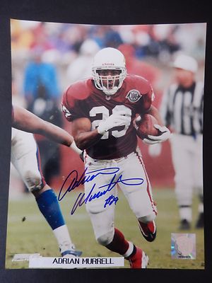 Adrian Murrell Autographed 8" X 10" Photograph | eBay