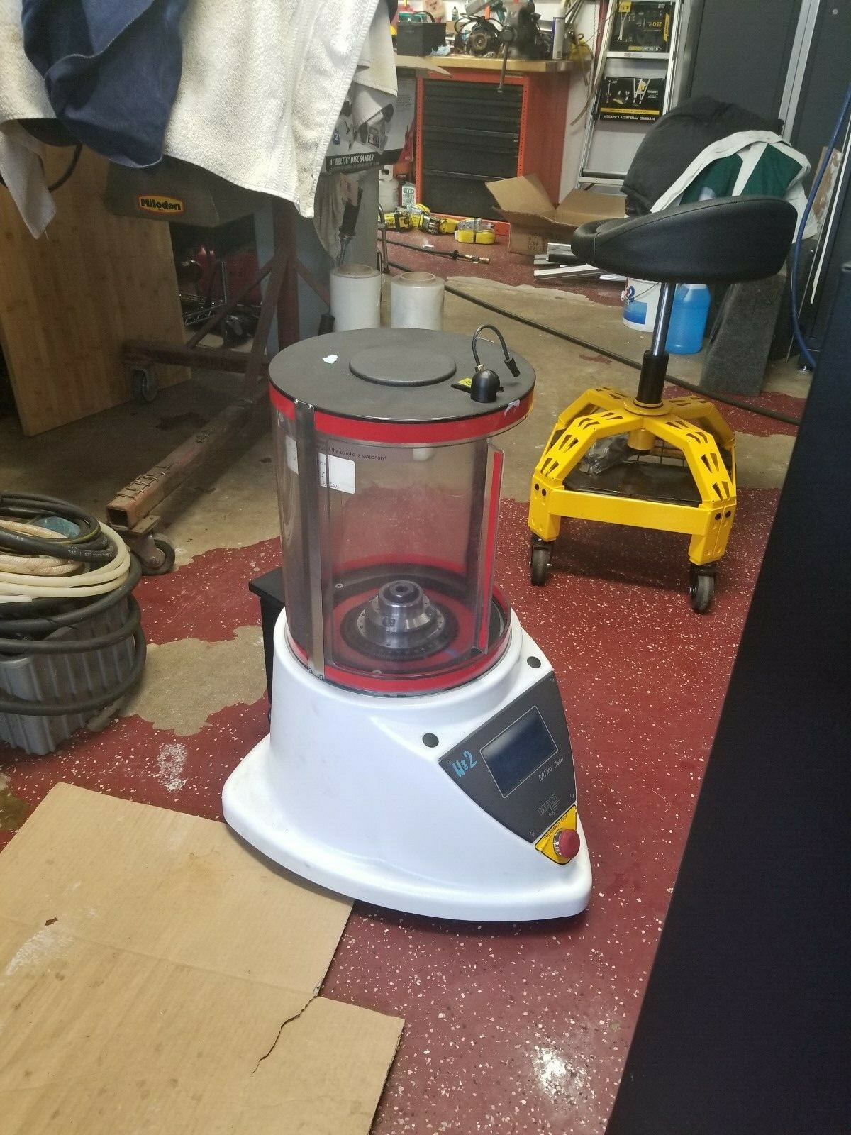 MPM Micro Prazision Marx GmbH Balancer Model #: 3.BMT200-1-S50 | eBay