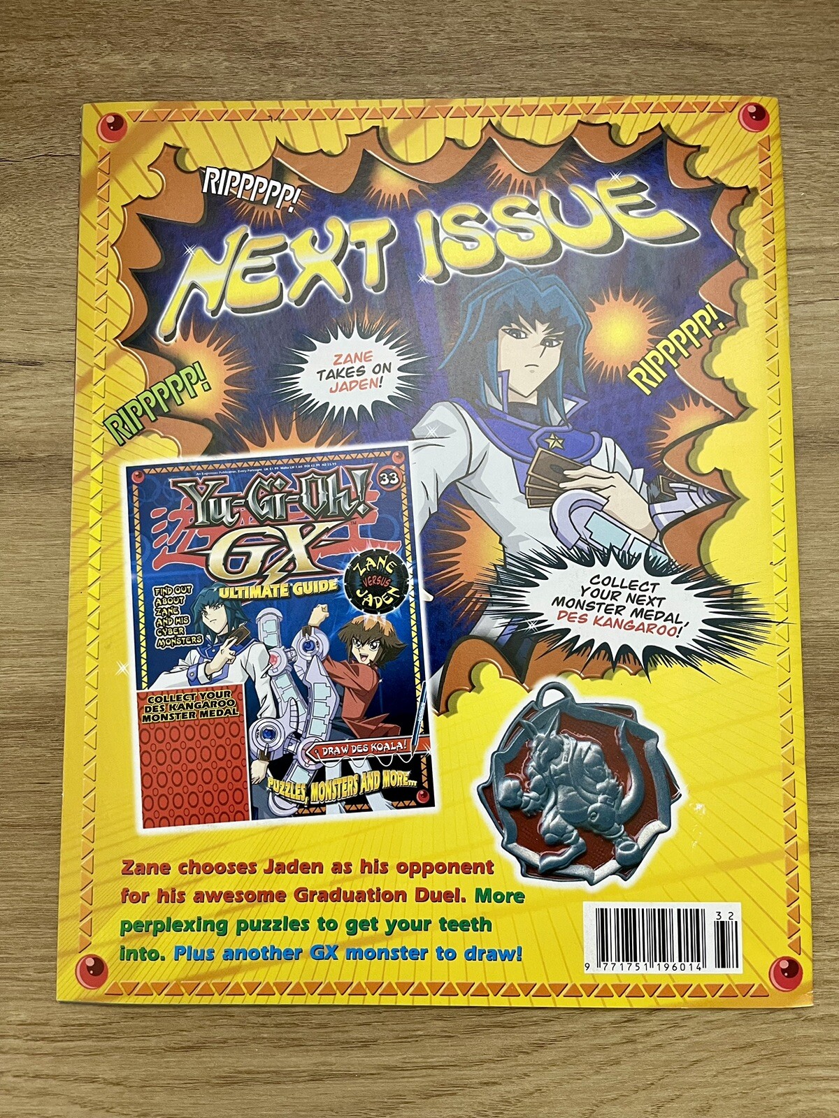 Yu-Gi-Oh! GX Ultimate Guide Magazine - Issue 32 - Jaden vs Kagemaru ...