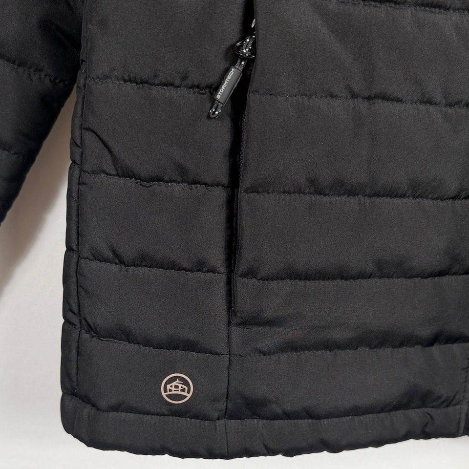 Stormtech Performance Microsoft Puffer Jacket in Black. Womens size M ...