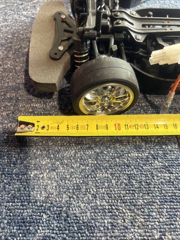TAMIYA TT-01 E Unused 1980s Audi Quattro RC Car Controller & Body No ...
