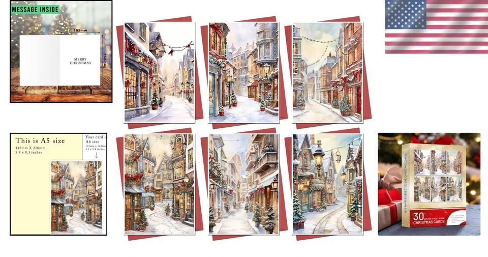 30 Exquisite Vintage Christmas Cards - Perfect Holiday Greetings for ...