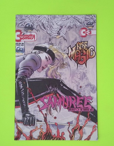 Samuree #3 Vol. 2 1993 Continuity Comics 8.0 Comic Book J54-136 | eBay