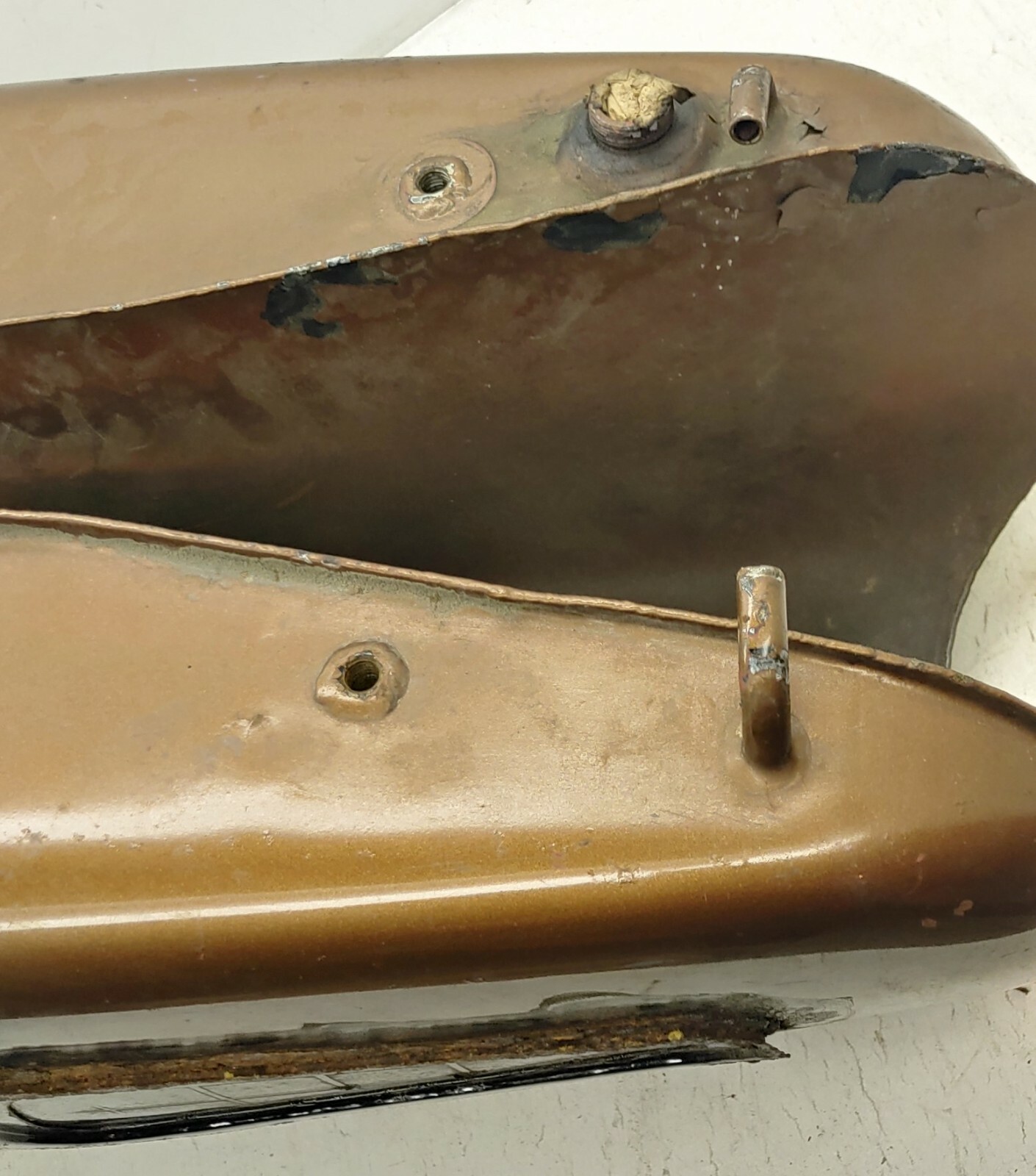 BMW R69 R60 R50 1955-1969 Hippy Dippy Peace Frog gas tank | eBay