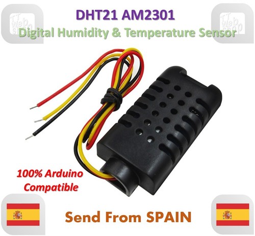 DHT21 Digital-output Relative Humidity & Temperature Sensor Module ...