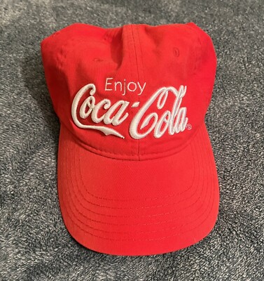 Coca-Cola Hat Cap (Adult Adjustable Strapback) Red - Never Worn | eBay