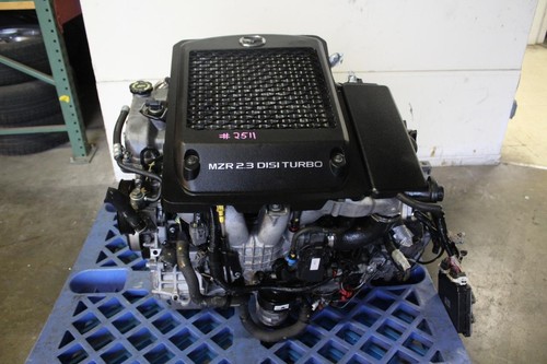 JDM MAZDASPEED 3 ENGINE W/ 6 SPEED MT 2.3L MZR MOTOR MS3 VDT 2006-2012 ...
