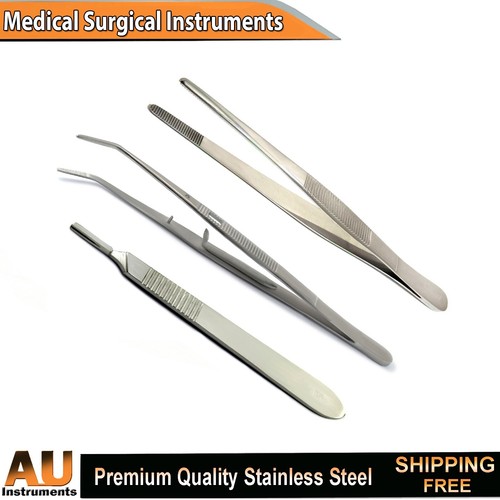 Dental Cotton Dressing Forceps Locking Pliers Operating Medical ...