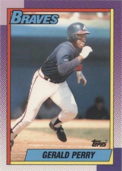1990 Topps - Gerald Perry #792 Collector's Edition (Tiffany) for sale ...