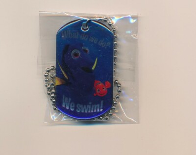 2016 DISNEY PIXAR FINDING DORY SINGLE (FOIL) DOG TAG #1 | eBay