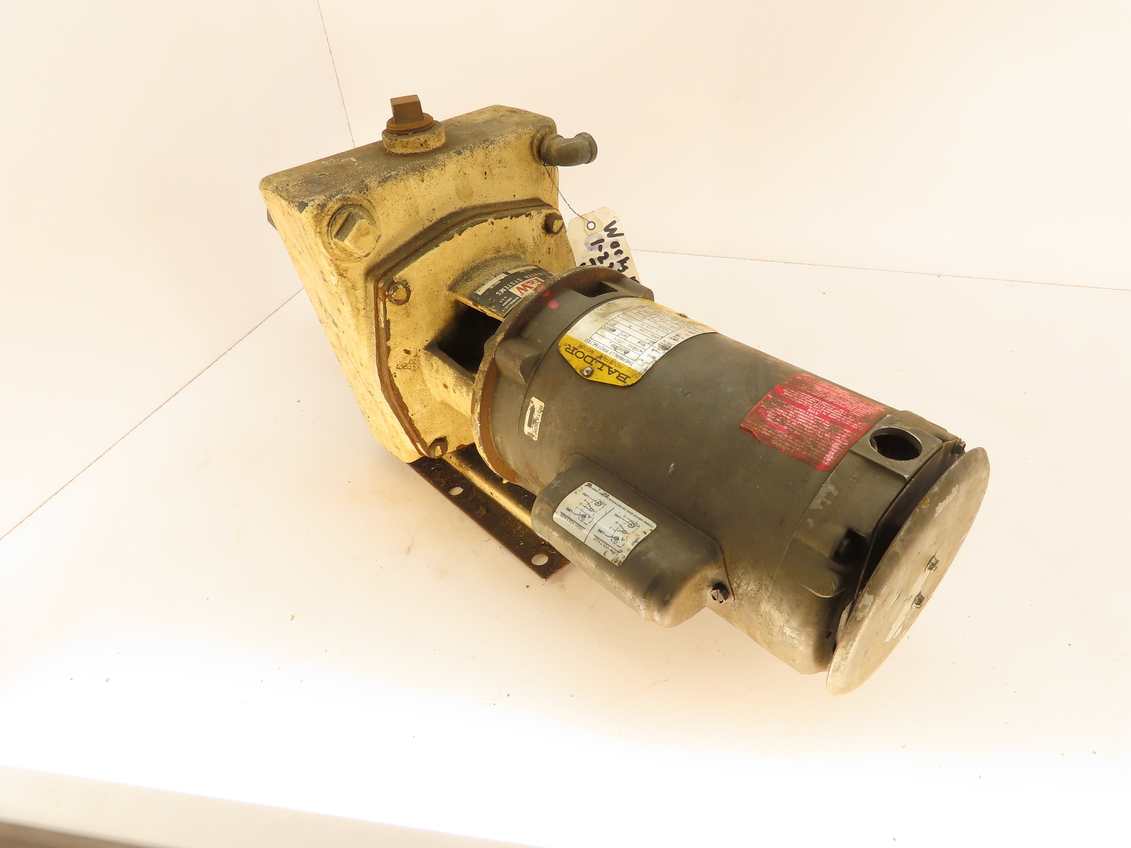 Flint Walling CP05S Jet Water Pump with Baldor 1/2 HP Single Phase ...