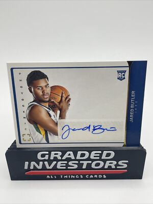 2021-22 Panini Photogenic Rookie Signatures Jared Butler #RS-JBU Rookie ...