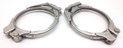 Lot of 2 Jacob 4.5" Ringlock Clamps, Adjustable, Inner Diameter: 4 ...