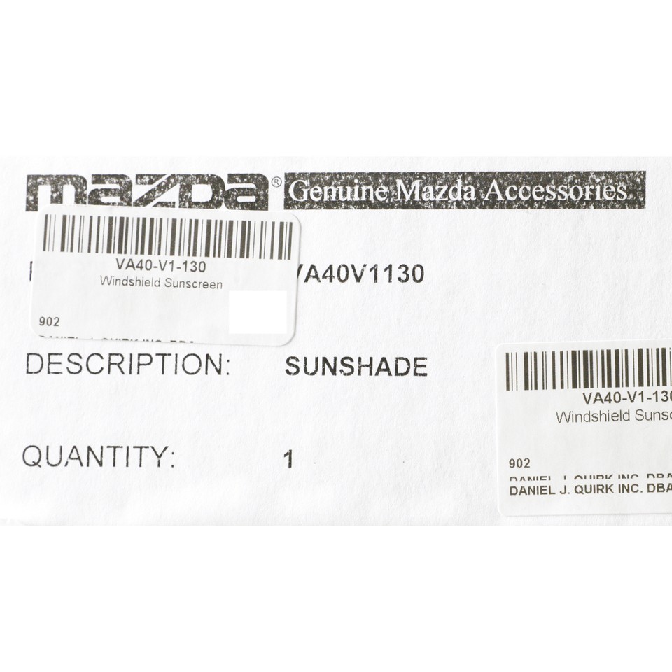 NEW OEM Mazda 2023-2025 CX-50 Windshield Sunshade Heat Sunscreen VA40 ...