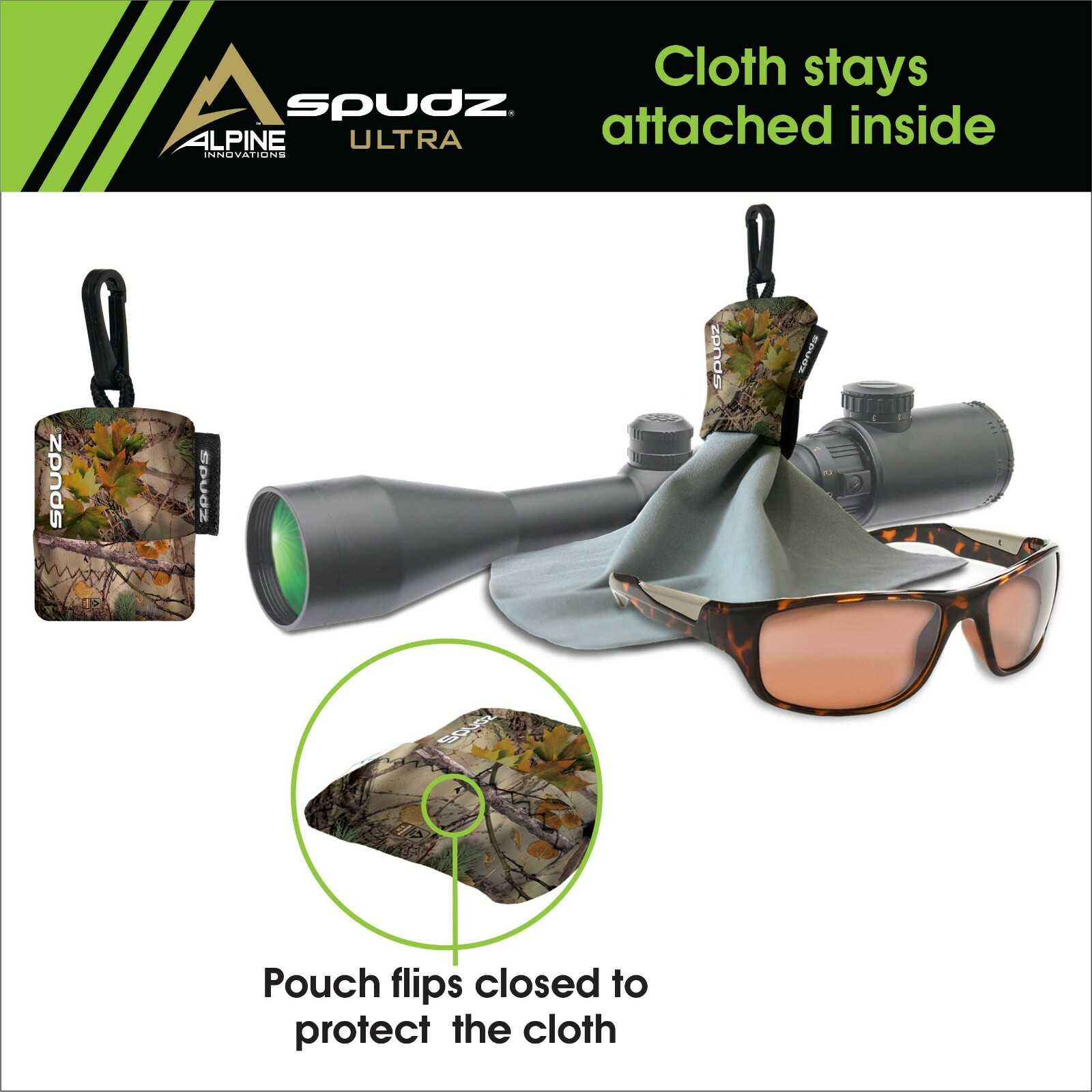 Spudz Ultra 5 pack 6x6 microfiber Cloth-Optics, Glasses, Scopes ...