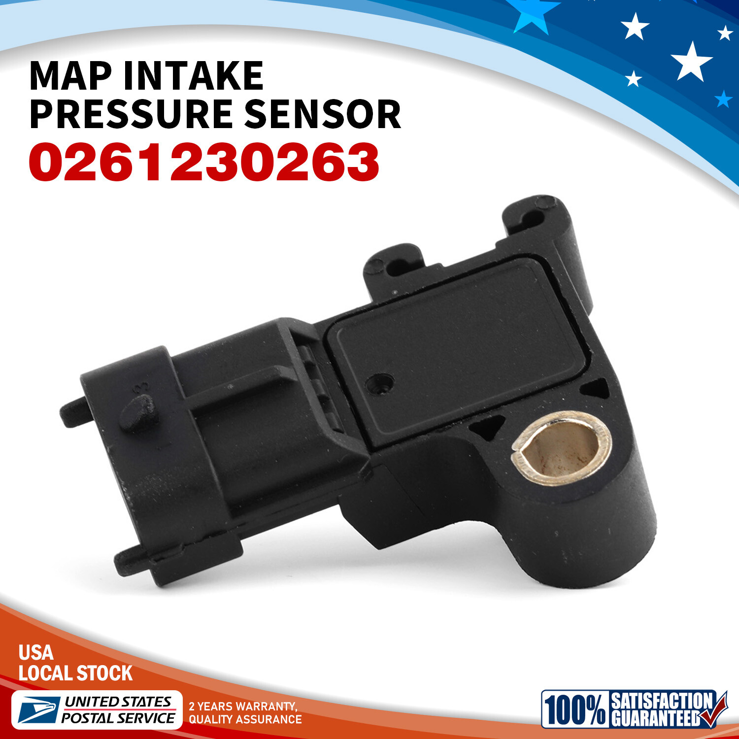 Manifold Pressure Sensor MAP 0261230263 For Chevrolet Sonic 2012-2015 ...