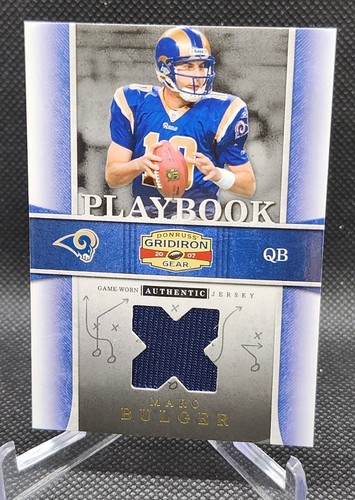 8738B. Marc Bulger 2007 Donruss Playbook Gridiron Gear - #PB-4 /250 | eBay