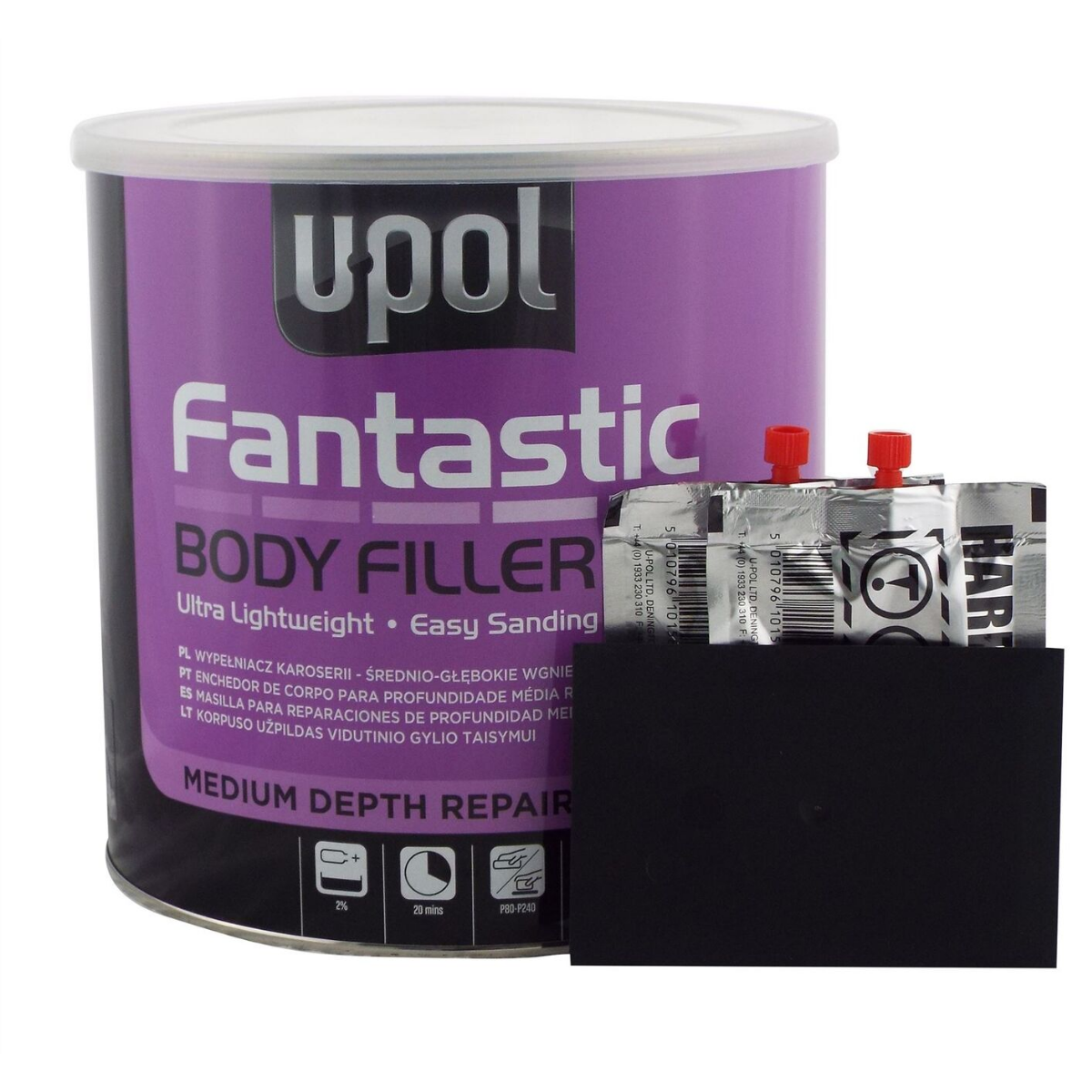 U-POL Fantastic 3L Polyester Body Filler (UPOL ULTRA LIGHTWEIGHT BODY ...