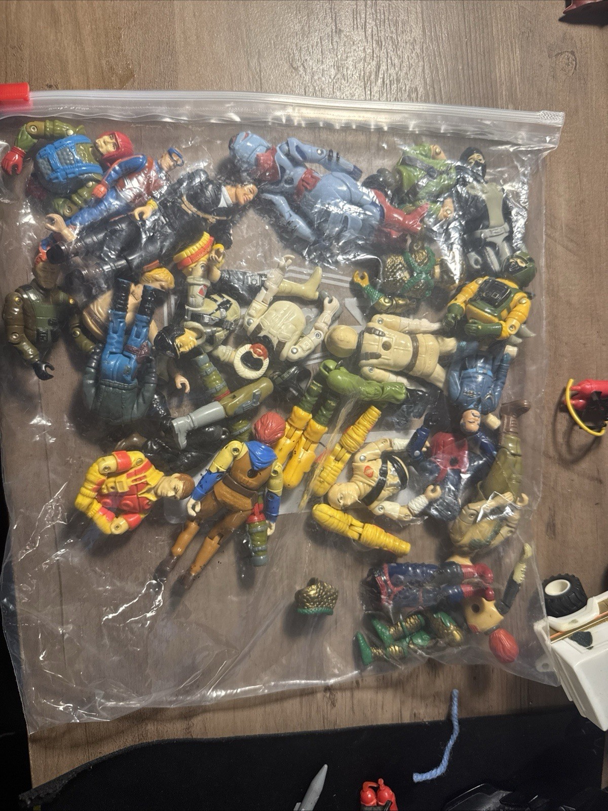 1980s Vintage GI Joe Action Figure Disassembled/Full Parts Worth Around ...